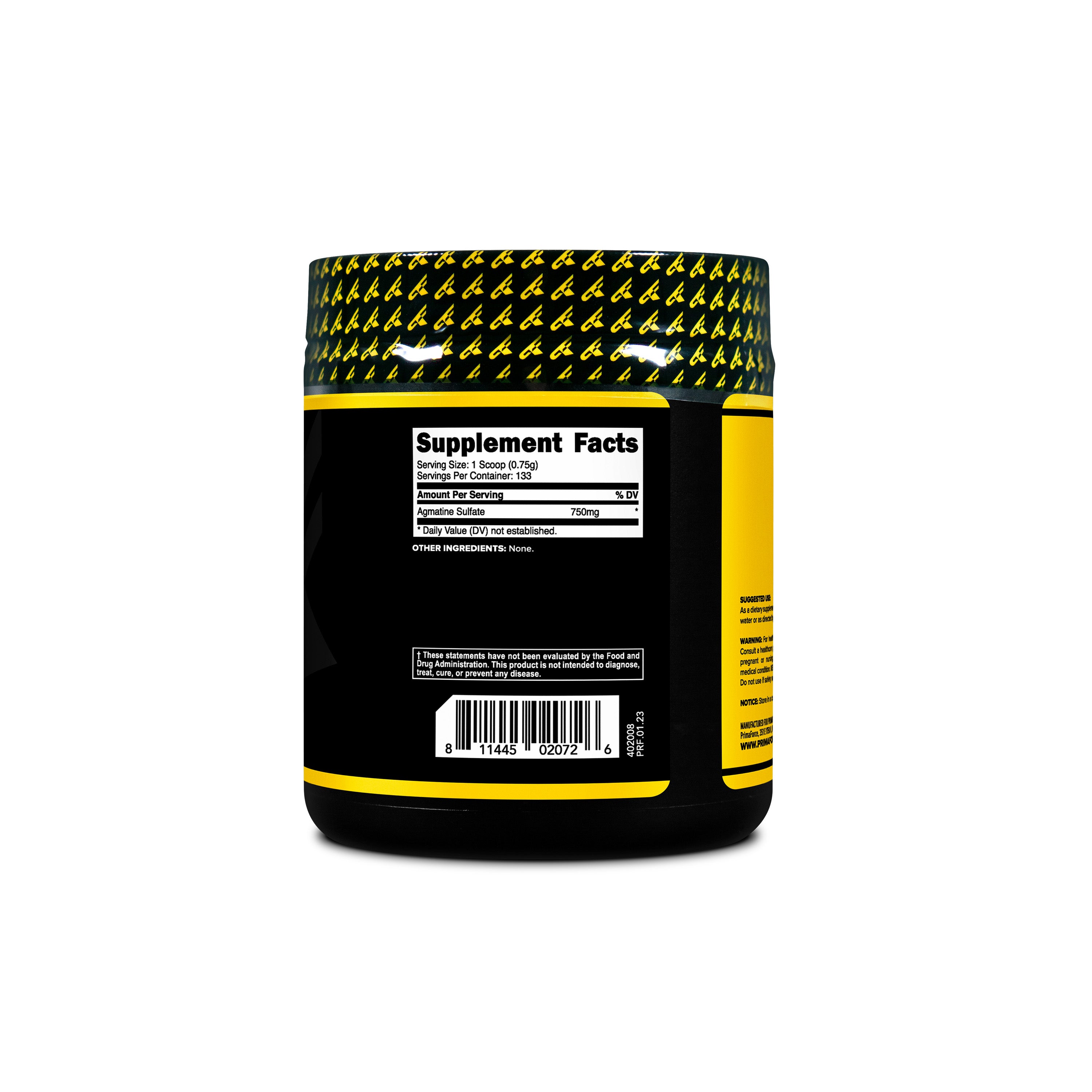 PrimaForce Agmatine - builds muscle, reduces pain, improves recovery ...