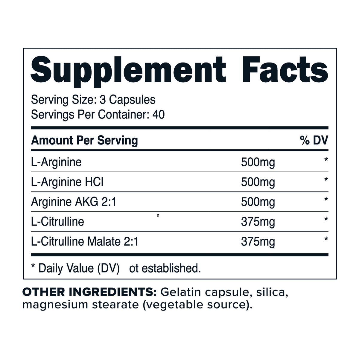 PrimaForce Nitric Oxide Booster Capsules – PrimaForce Supplements