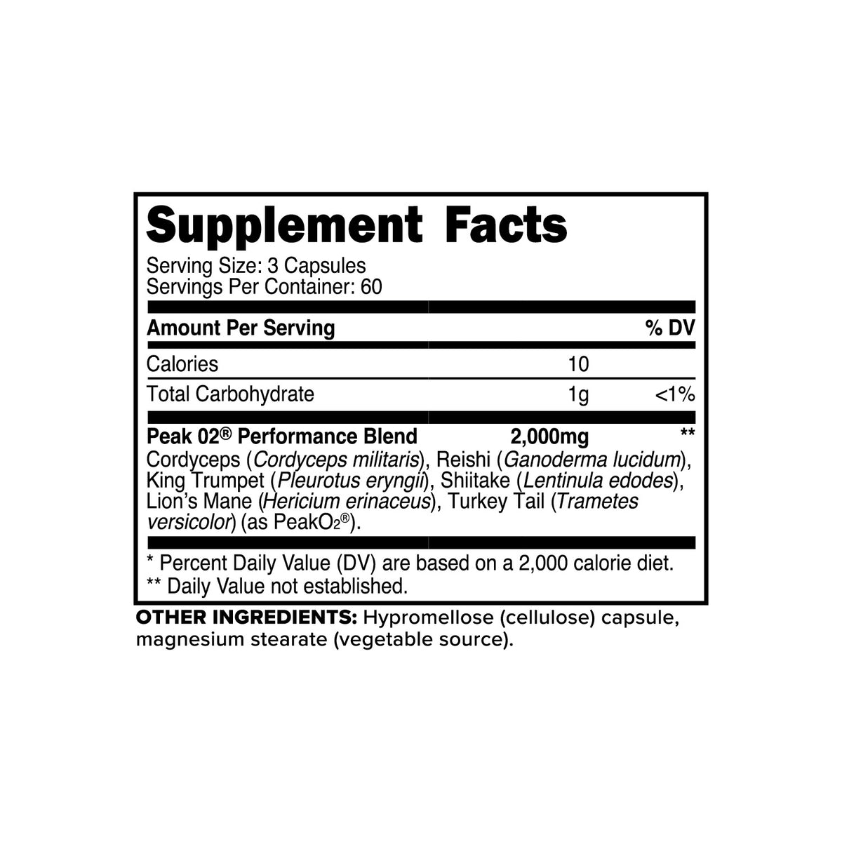 PrimaForce Peak O2 Capsules – PrimaForce Supplements