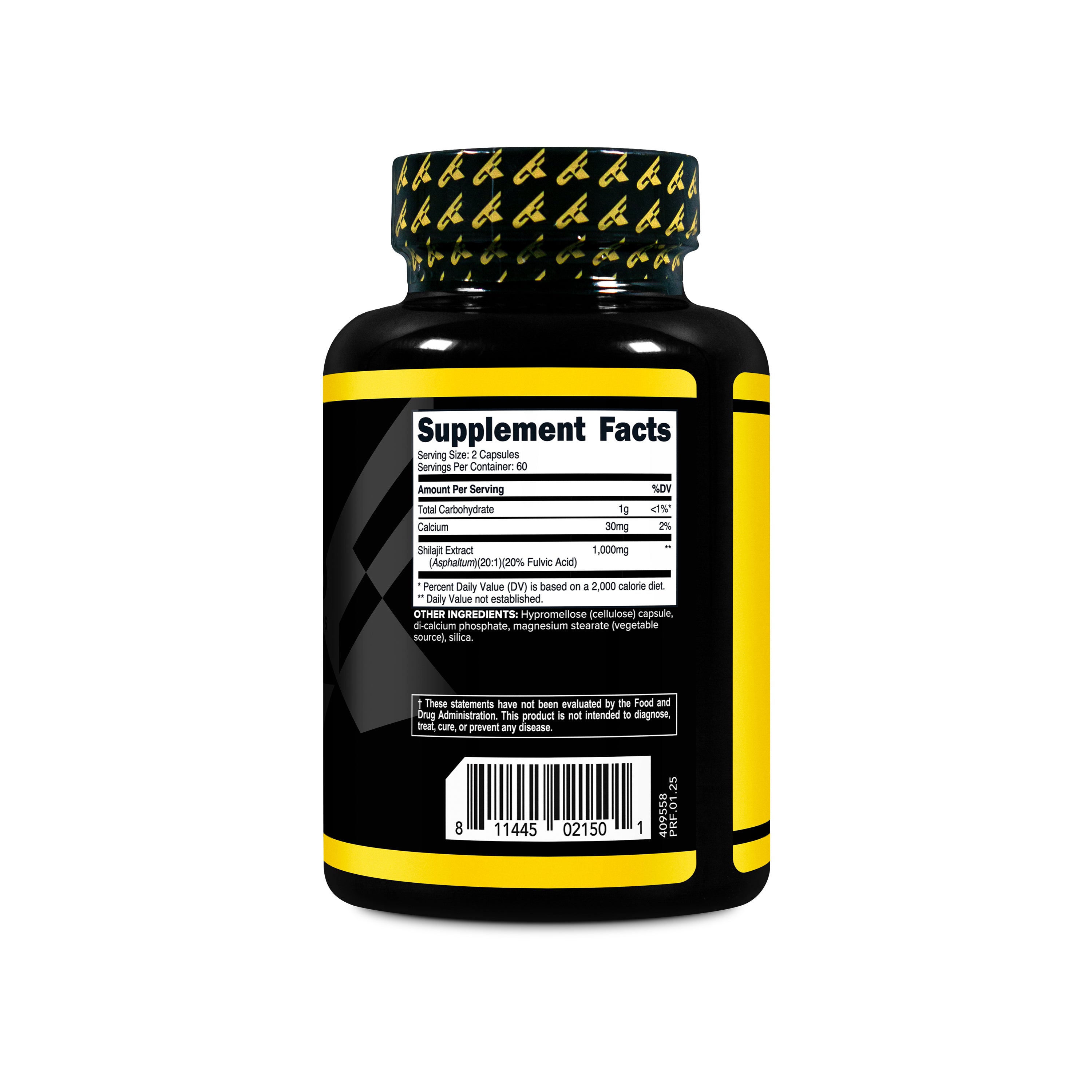 PrimaForce Shilajit 1000mg 120 caps – PrimaForce Supplements